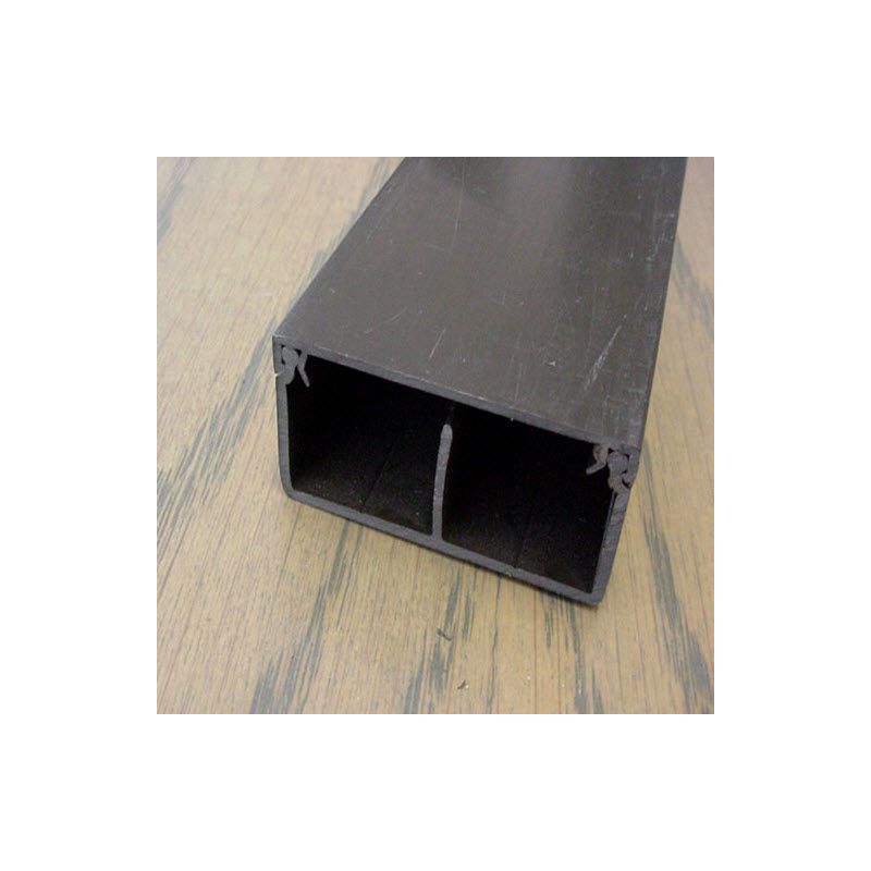 Dual Channel Duct & Lid W50mm D25mm 4M PVC White - Go Electrical