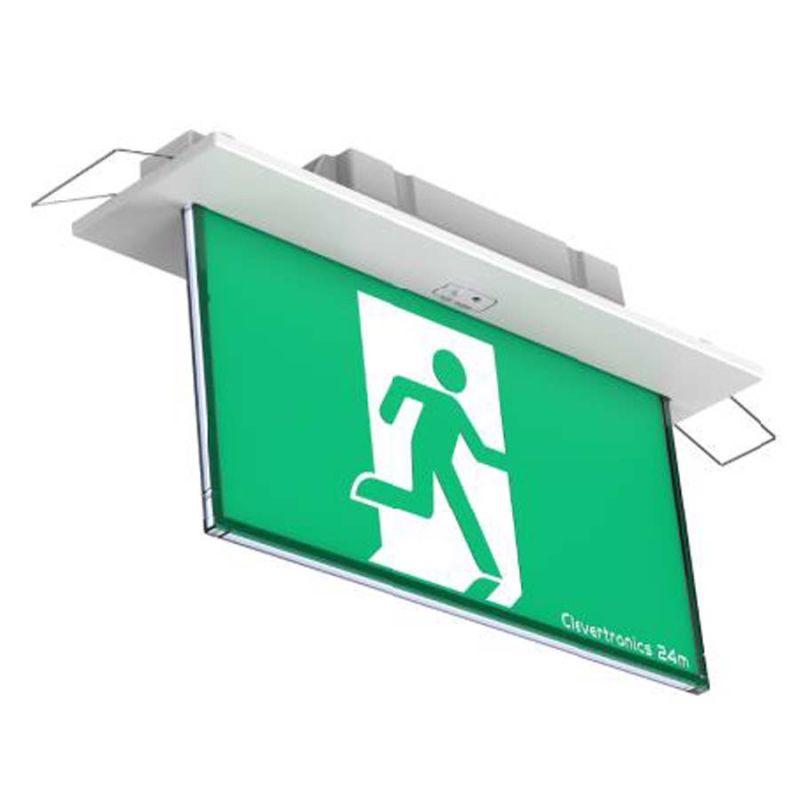 Blade Exit Sign RM Picto All DS 24m IP20 - Go Electrical