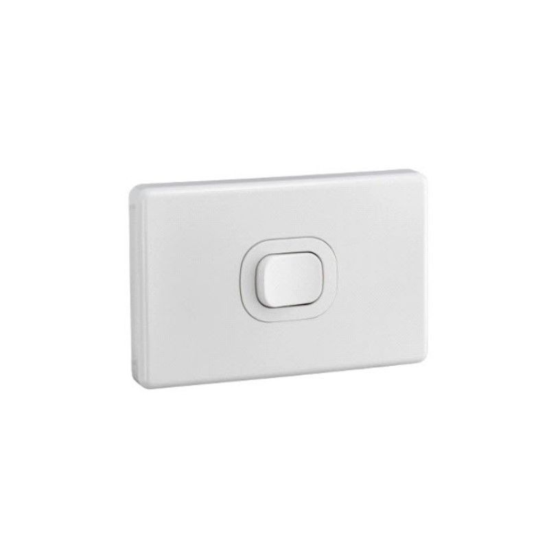 Switch Flush Standard 1G 32A 415V 2P Vertical White Electric - Go ...