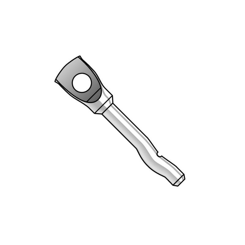 Tie Wire Spike 6.5mm Carbon Steel Zinc - Go Electrical