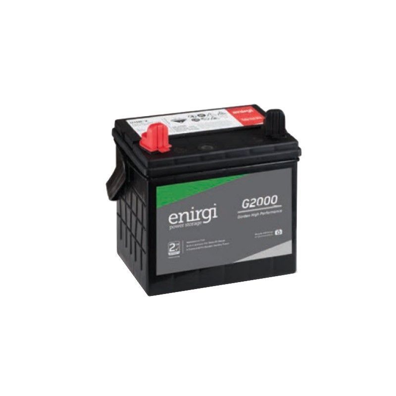 Enirgi Lawn Mower Battery 12V Size 12N24-3 CCA:300 G2000 - Go Electrical