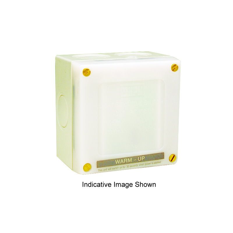 Light Sensitive Switch PE W/P 10A 240V IP56 Opal - Go Electrical