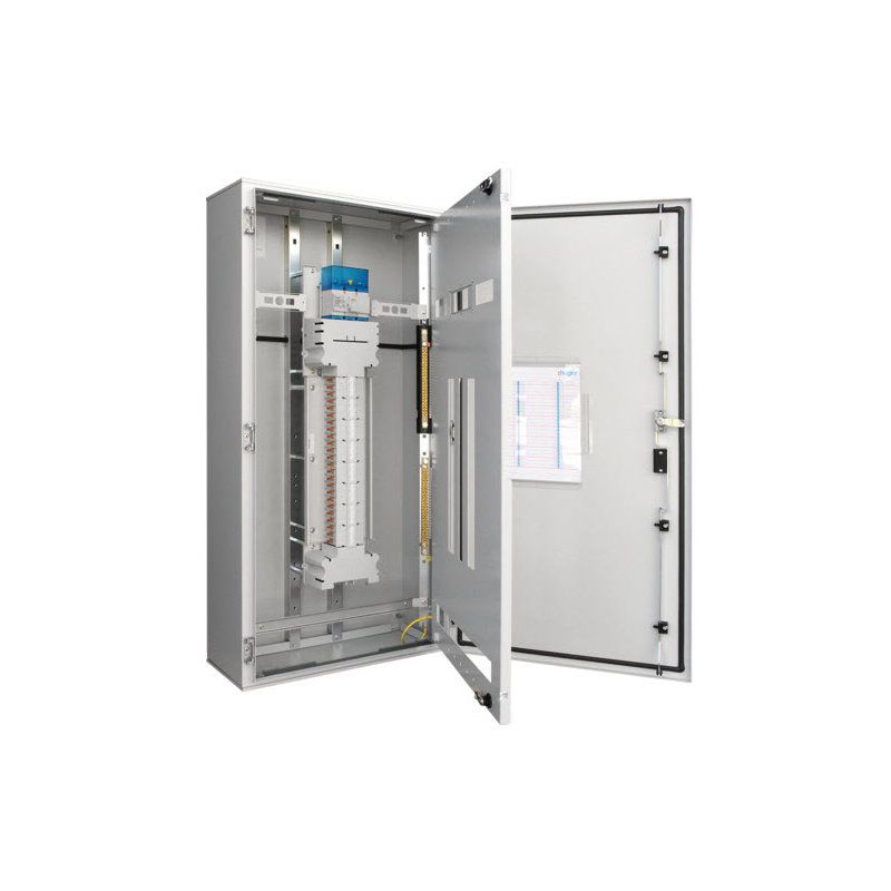 Hager Elite Distribution Panelboard W/160A MCCB Full Chassis Surface ...