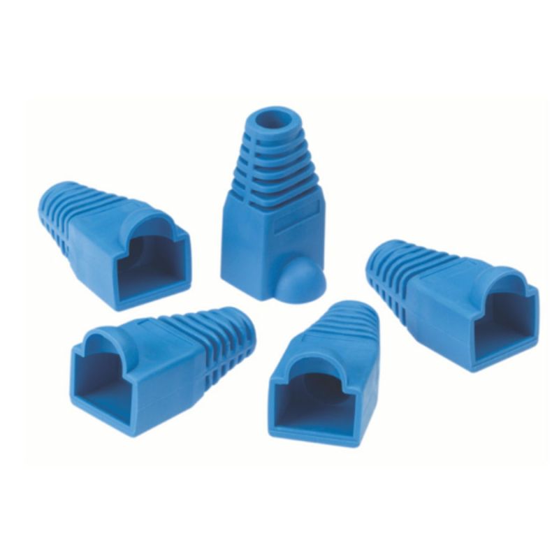Snagless Strain Relief Boot RJ45 For Modular Plug 25/Pack | Go Electrical