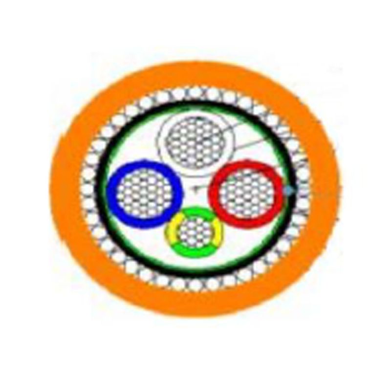 APEC 240 mm Orange Circular Cable Armoured XLPE/Steel Wire/PVC 1mtr ...