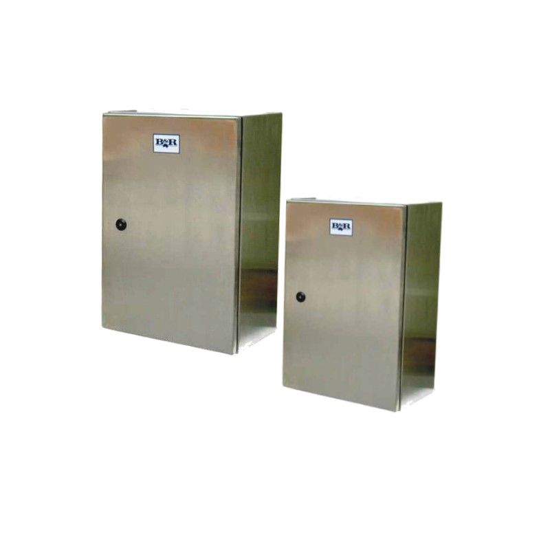 B&R Enclosure Single Door General Purpose Industrial IP66 316 Stainless ...