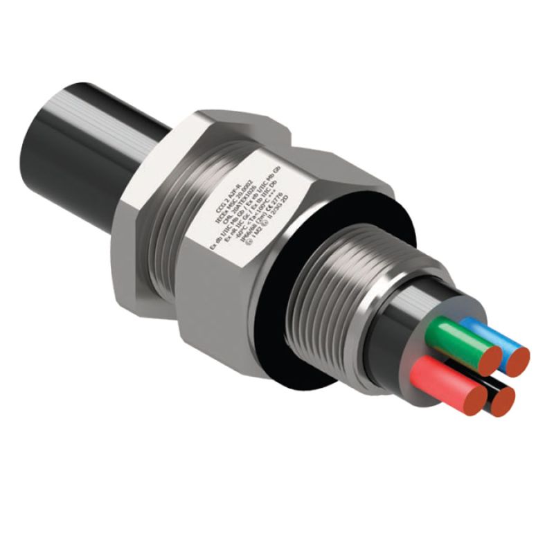 CCG Compression Gland 1-M20 A2F-R Ex db I/IIC For 11-15mm PVC ...