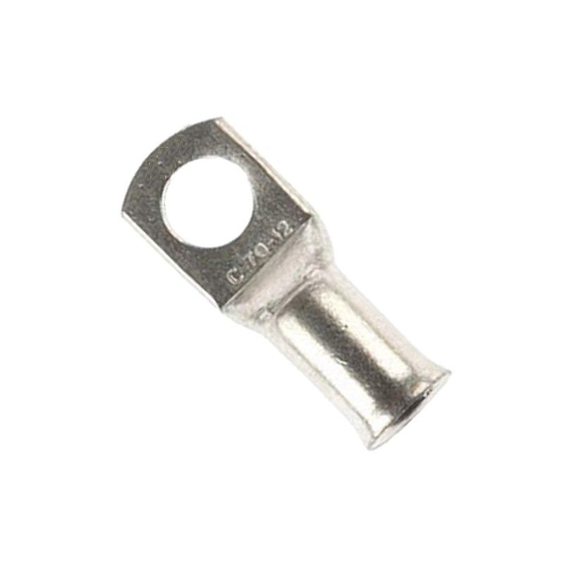 Cabac Crimp Lug Bell Mouth Double Grip Copper 70mm M12 Stud 67mm OAL ...