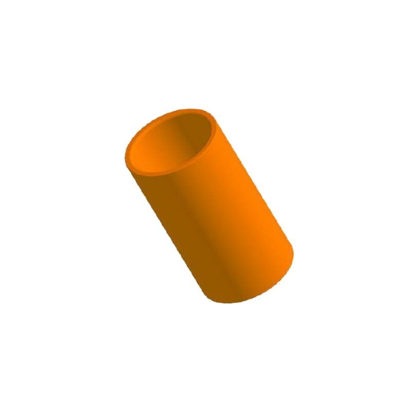 Cable-Flow Conduit Coupling Slip Repair 100mm PVC Orange | Go Electrical