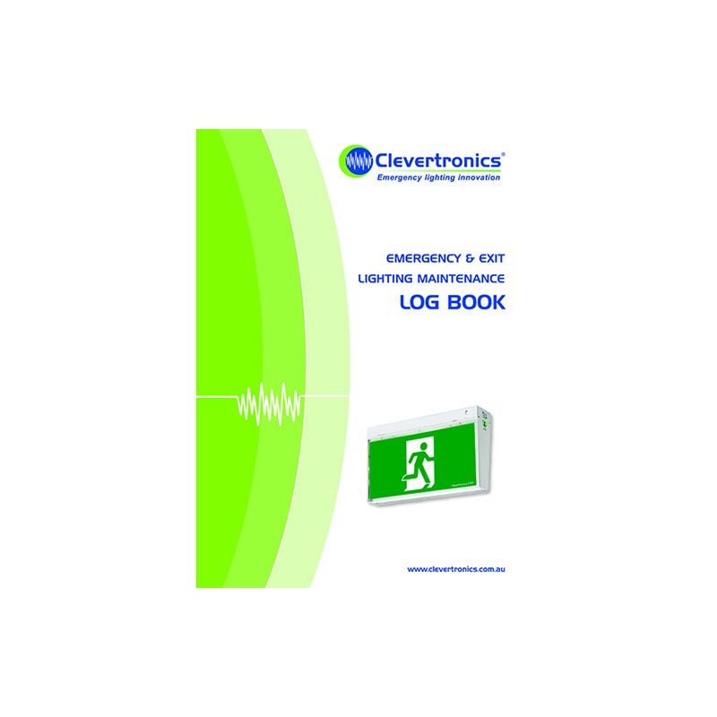 Clevertronics Emergency Light Log Book - Go Electrical