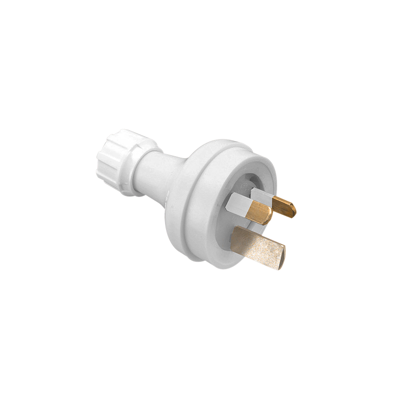 Clipsal Plug Top Rewireable Ordinary Duty 15A 250V 3 Pin Flat Clear ...