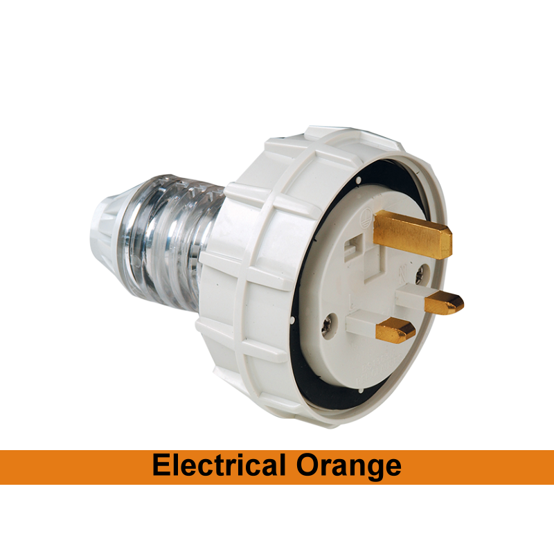 Clipsal 56 Series Plug Straight Body Weatherproof 1Ph 13A 250V 3 Pin ...