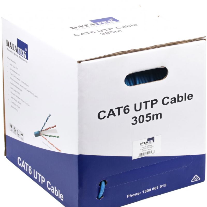 The DataTek CAT6 UTP Cable delivers high-performance networking with ...