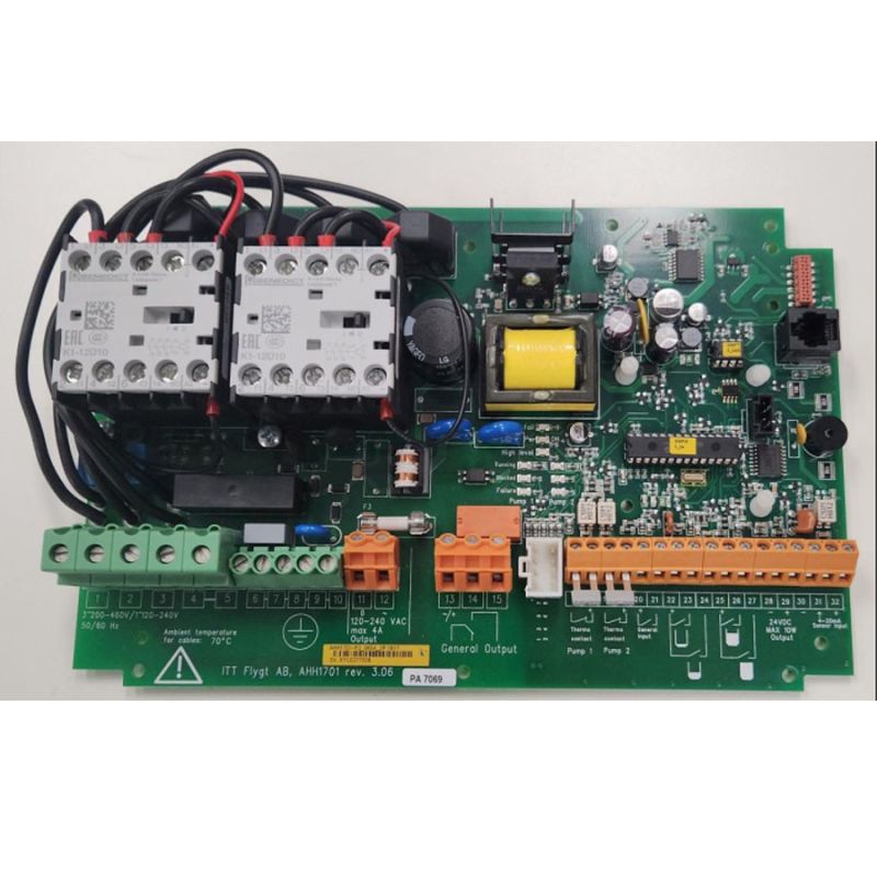 Flygt Pump Main Board Suits FGC323 3x120-460v+n+gnd - Go Electrical