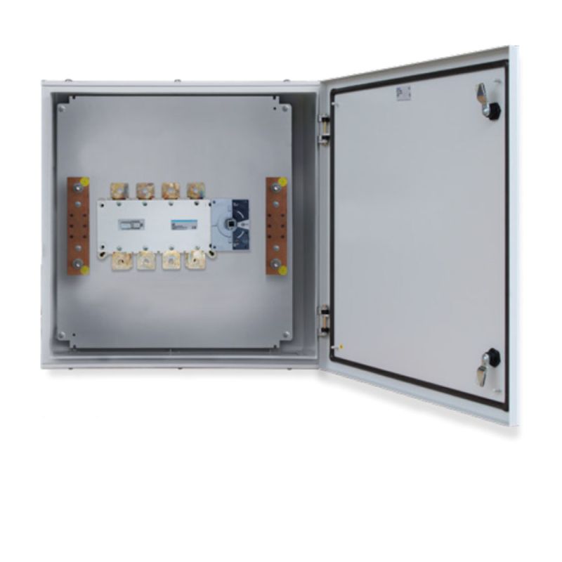 Hager Distribution Board MTS Enclosed HI454 250A 4 Pole - Go Electrical