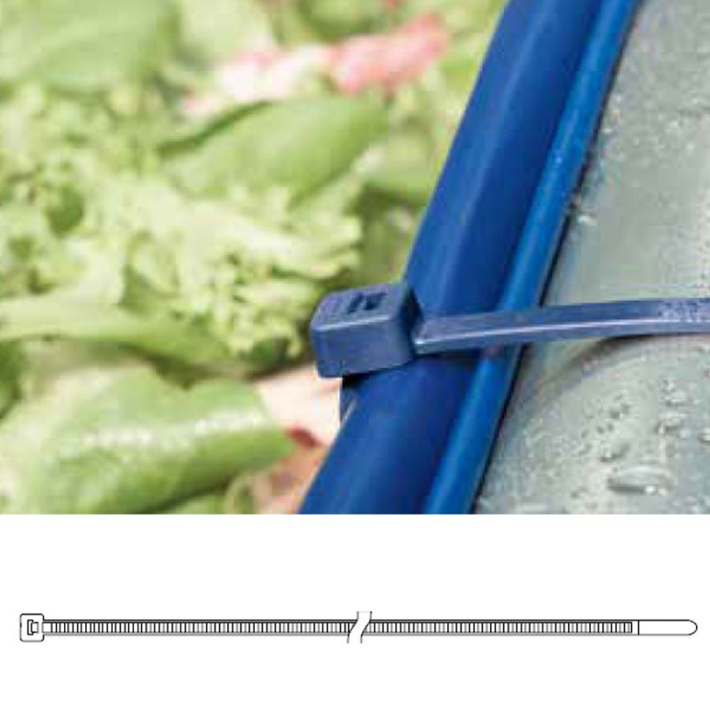Hellermann Tyton Cable Tie Metal Content Blue L380 mm W4.7 mm | Go ...