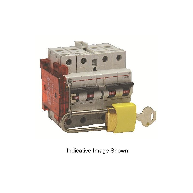 IPD Universal MCB Lockout Fixed Padlocking Bracket - Go Electrical