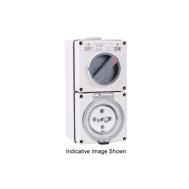 IPD Switch Socket Outlet Surface Mounting Weatherproof 3Ph 3P 32A 500V ...