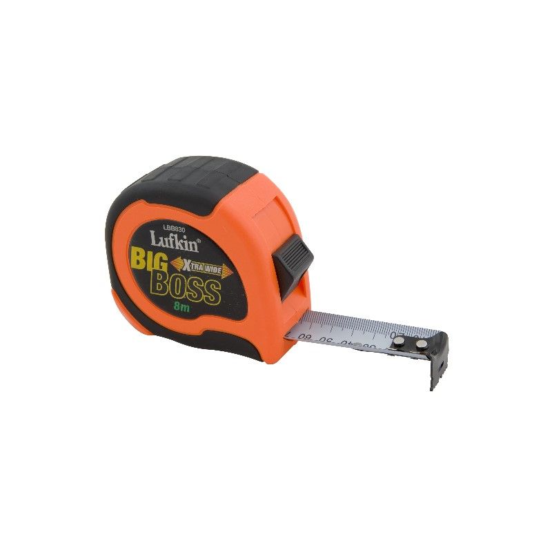 Lufkin Tape Measure Big Boss 8mx30mm Nylon Coated | Go Electrical