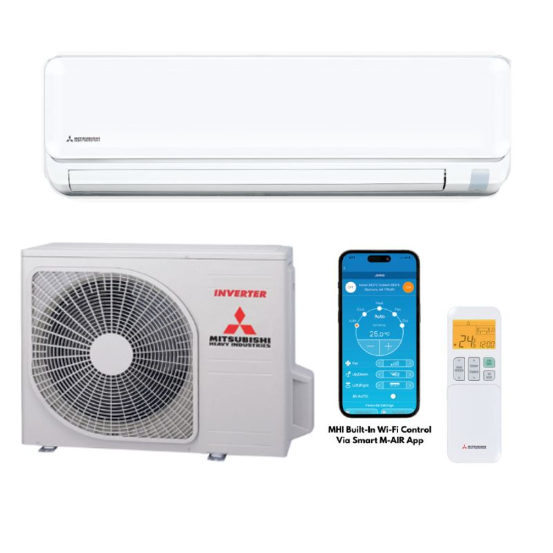 6.3/7.1kW Wall split (CIARA) WIFI SET | Go Electrical