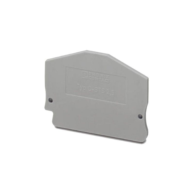 Phoenix Contact Rail Terminal End Cover Grey Polyamide For STS2.5 ...
