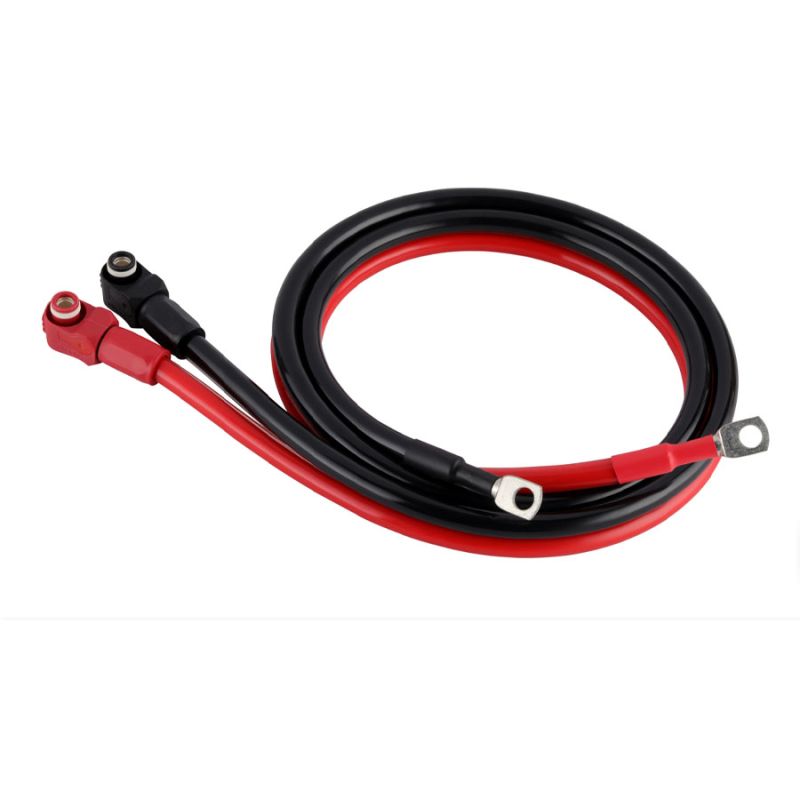 750mm long cable 16mm2 double insulated. Amphenol and M8 lu | Go Electrical