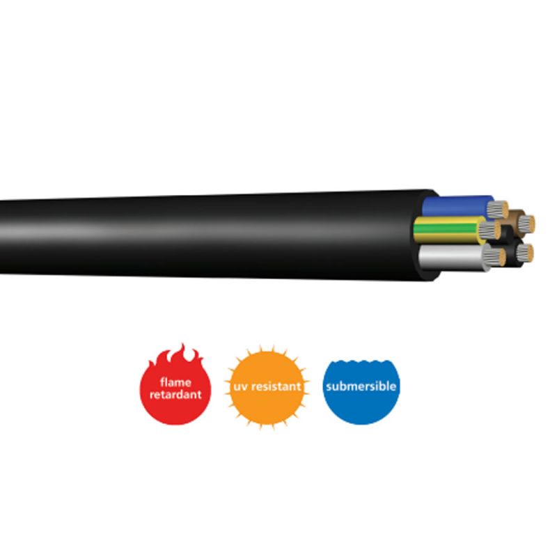 Ralos H07RN-F Power & Control Cable 6 Core+Earth 1.5mm 600/1000V Copper ...