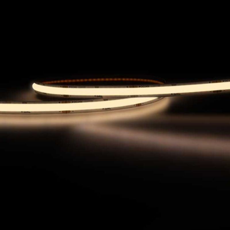 SAL Flexi Streamline COB LED Strip Dimmable 24V 10W/m 3000K 90CRI IP20 ...