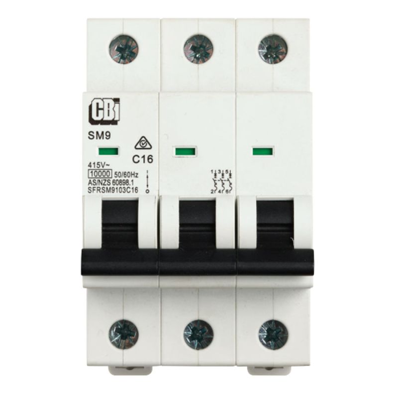MCB 10KA 50A C CURVE 3P | Go Electrical