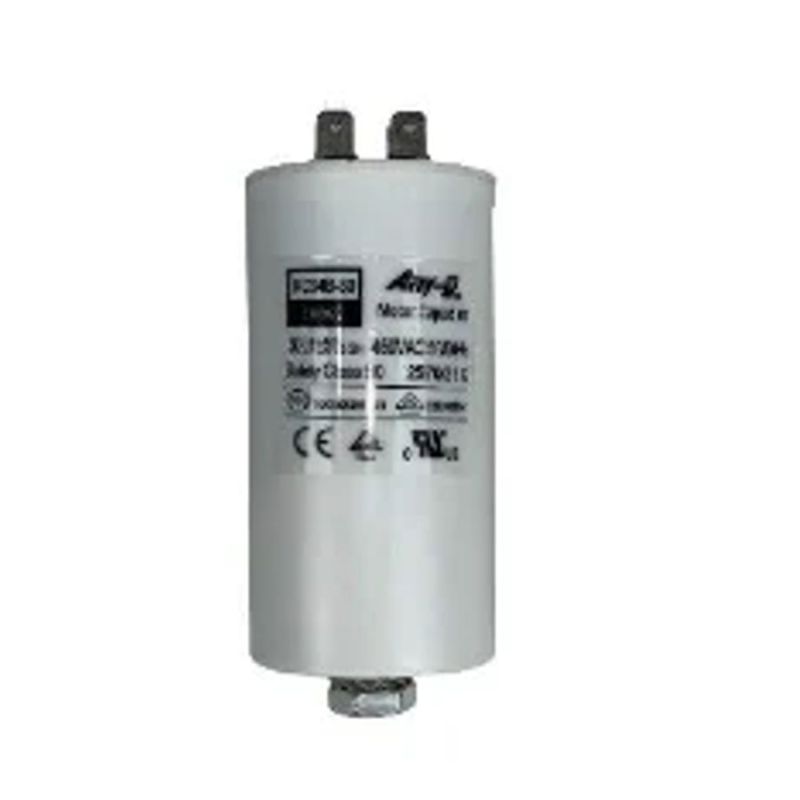 Run Capacitor Plastic 4 MFD 450Volts White | Go Electrical