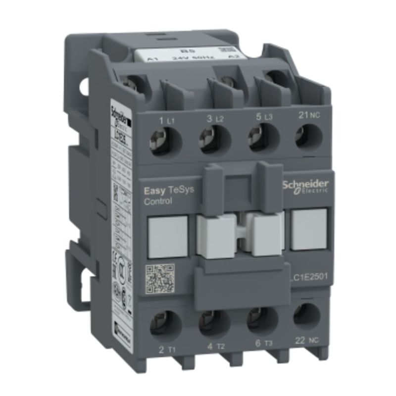 3P Contactor TeSys E 1NO 11KW 400V AC3 2 | Go Electrical