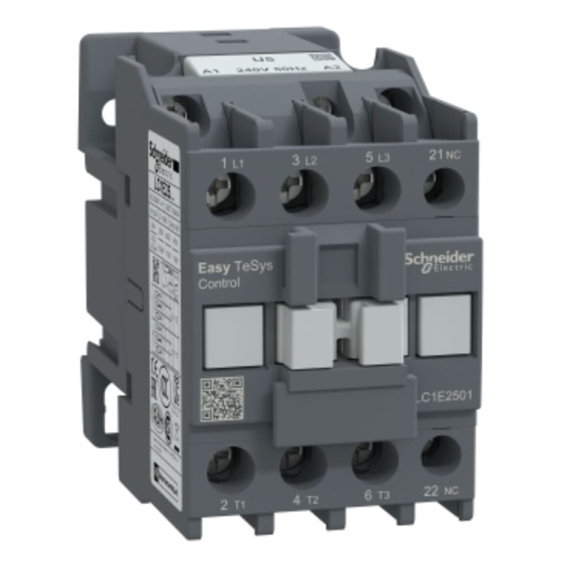 3P Contactor EasyPact TVS 1NO 11KW 400V | Go Electrical
