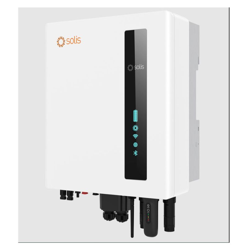 Solis S6 Energy Storage Inverter 2 MPPT 5kW 600V Single Phase IP66 | Go ...
