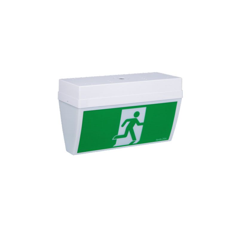 Stanilite Emergency LED Exit 4.5W 75000hr Acrylic Ceiling 3.2V 1.5Ah ...