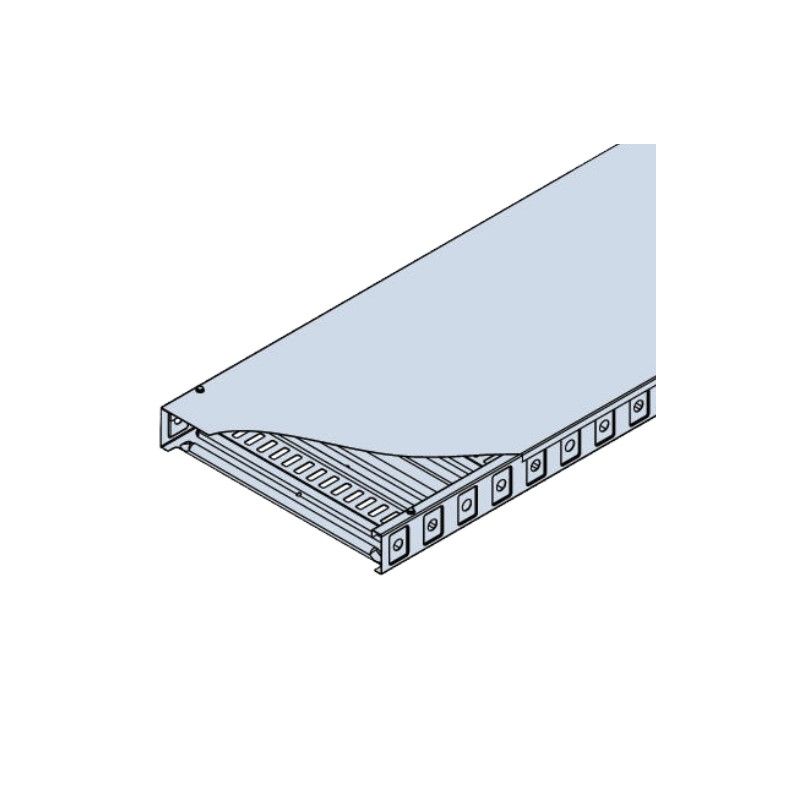 Unvented Ladder Tray Flat Cover W150mm Galvabond - Go Electrical