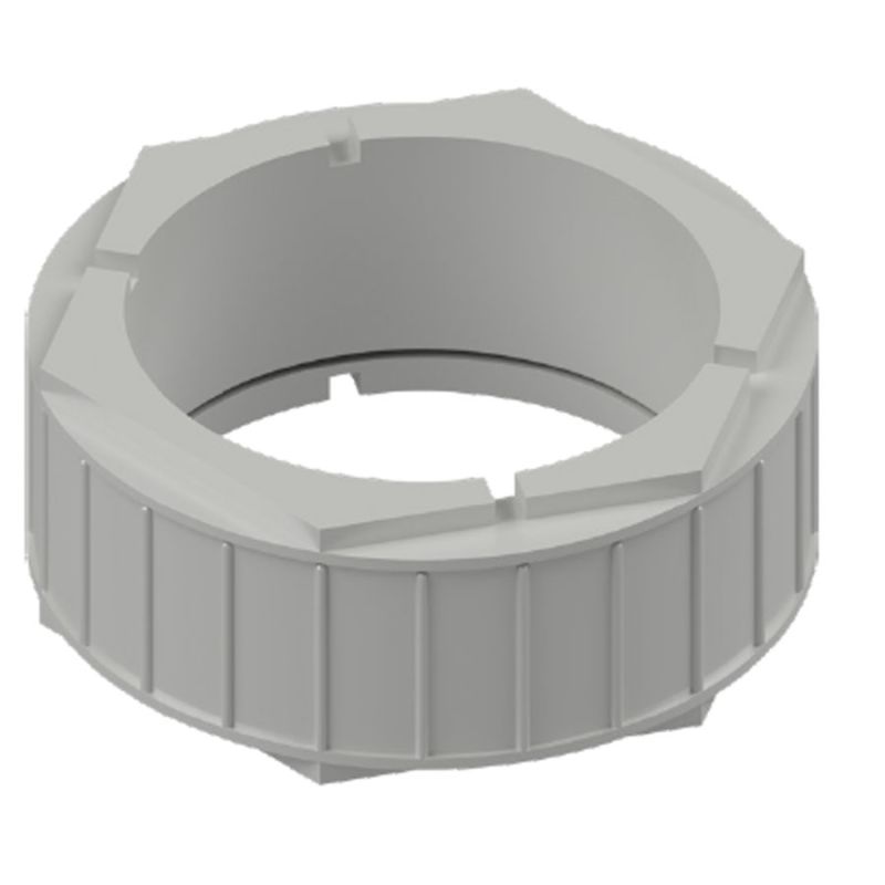 Threaded Bush PVC 50mm Grey M&F - Go Electrical