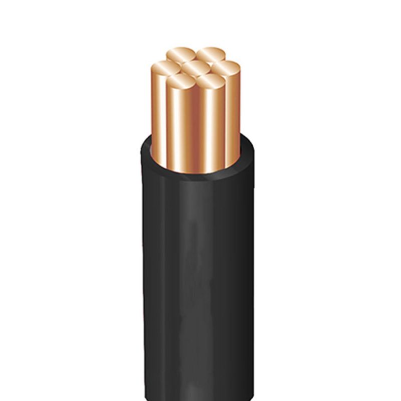 Building Wire 1 Core 10mm PVC Black 0.6/1kV - Go Electrical