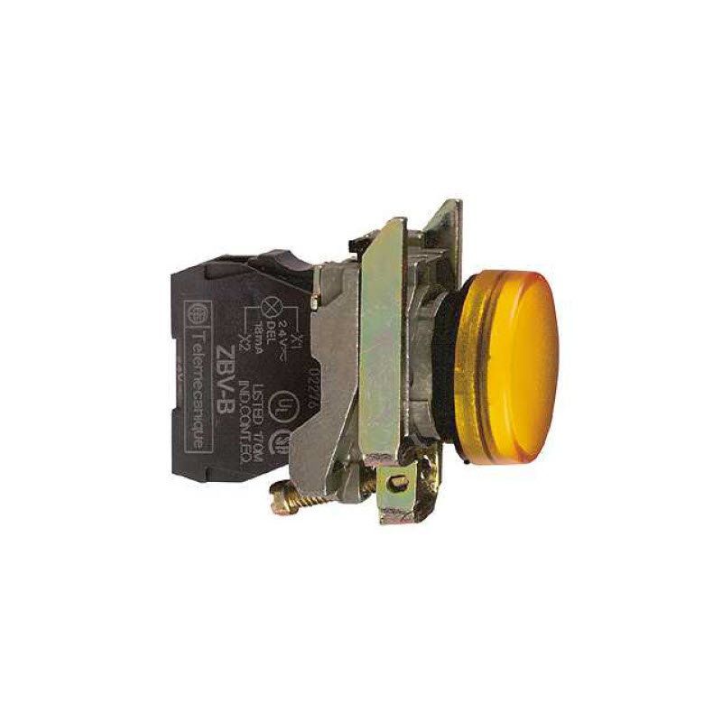 Schneider Pilot Indicator Complete Metal Body 110-120V LED Orange | Go ...