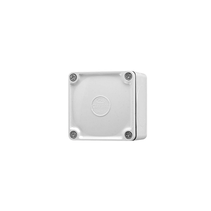 Adapt Box w/Lid GP W/P Rect Gry IP56 PVC 77Wx54Dx77Hmm - Go Electrical