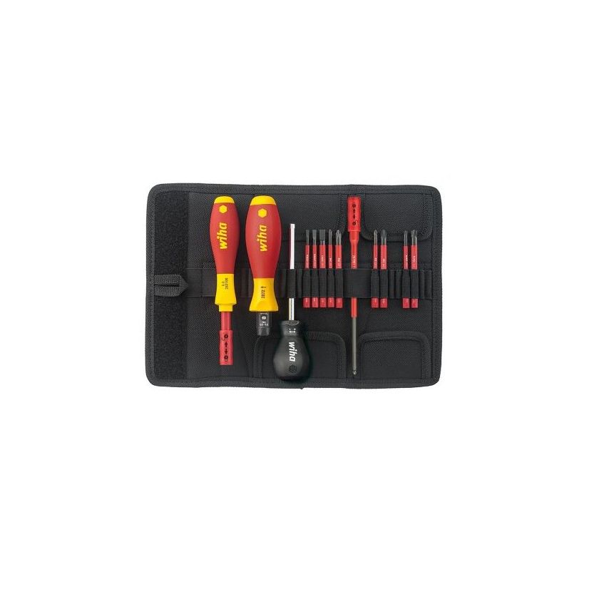 Insulated Screwdriver Set Slim Torque 13 Piece 1000V Go Electrical