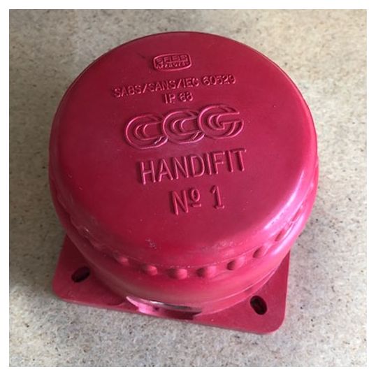 CCG Handi-Fit Conduit Junction Box Fire Rated 4x20mm Entries 950deg ...