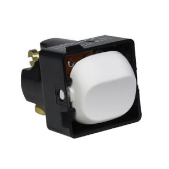 GSME Switch Mechanism Rocker 1 Gang 10AX 250V 1 Pole 2 Way Cat's Eye ...