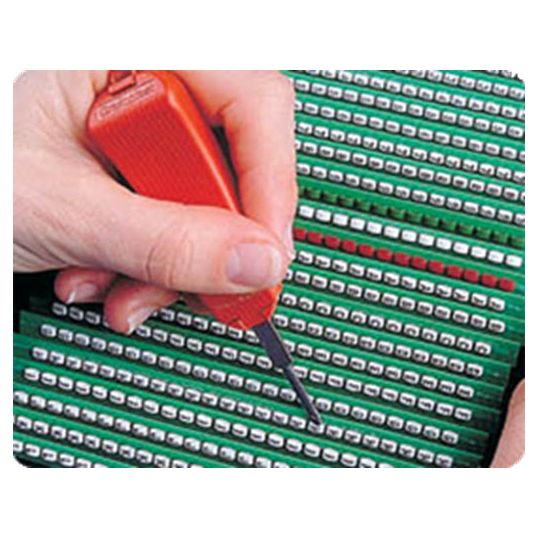 Grafoplast Wire Marking Tag Modular Type Letter P Black/White 240 ...