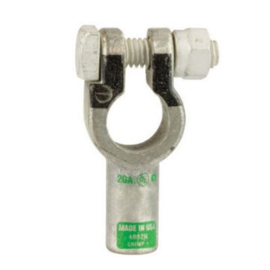 Battery Terminal 50mm Straight Positive Crimp Copper 5pack | Go Electrical