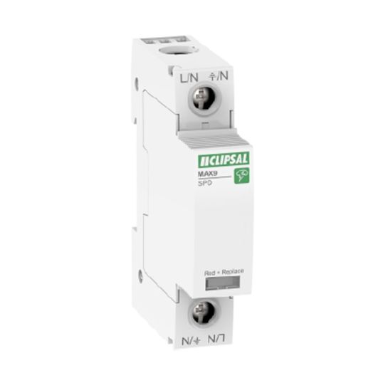 Clipsal Max9 Surge Protection Device 40kA 0.25A 240VAC 1P 1NO/1NC White ...