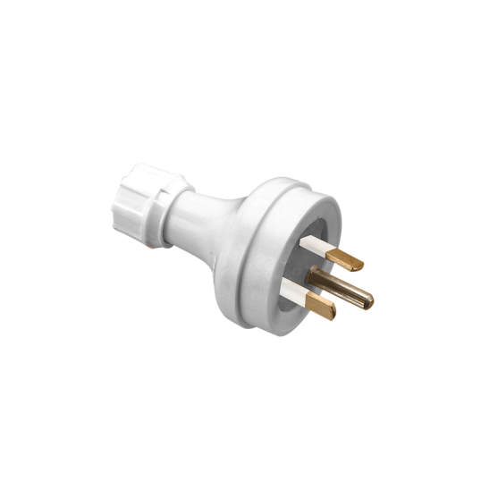 Clipsal Plug Top Rewireable Ordinary Duty Flexible Straight 10A 250V 3 ...