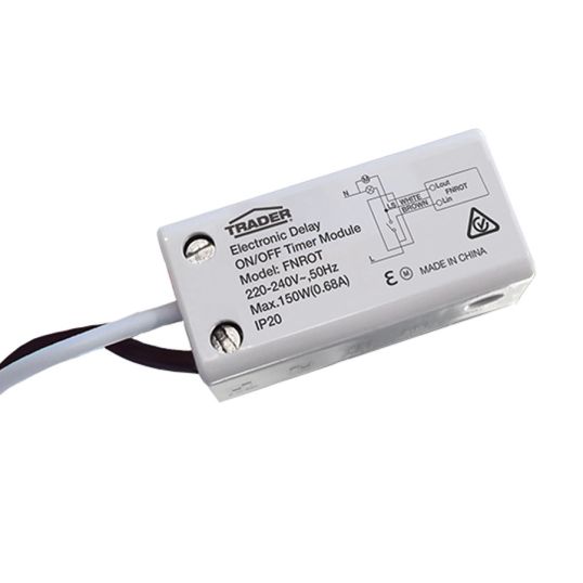 Trader Falcon Run On Timer Switch Max 150W 220 240V ac 50Hz Time Max 90 ...