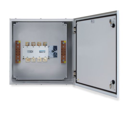 Hager Distribution Board MTS Enclosed HI454 250A 4 Pole - Go Electrical