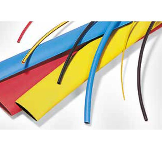 Hellermann Tyton HS Series Heatshrink Tube Thin Wall 5mm 1.2m Yellow ...