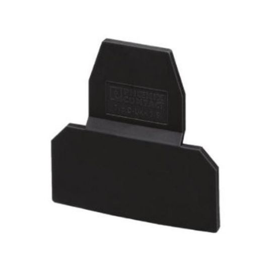 Phoenix Contact Rail Terminal End Cover Black For UKK3/5 Terminals | Go ...